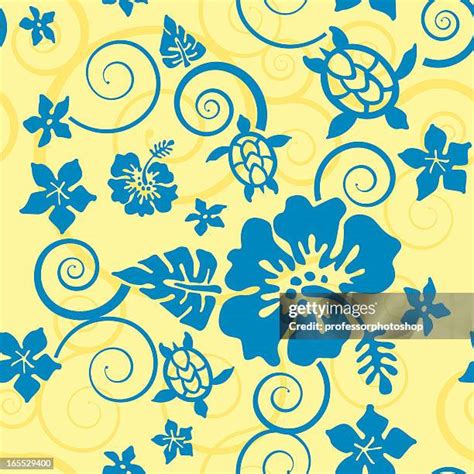 8142 Hawaiian Turtle Vector High Res Illustrations Getty Images