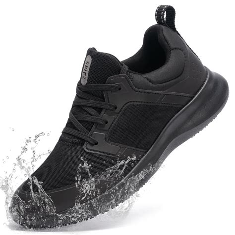 Spiez Womens Non Slip Work Shoes Slip Resistant Waterproof