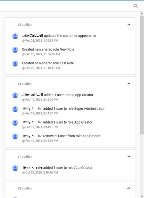 Audit Platform Level Event Audit Gw Apps Support