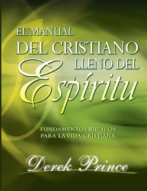 Manual Para Cristianos Llenos Del Espíritu San Pdfcoffeecom