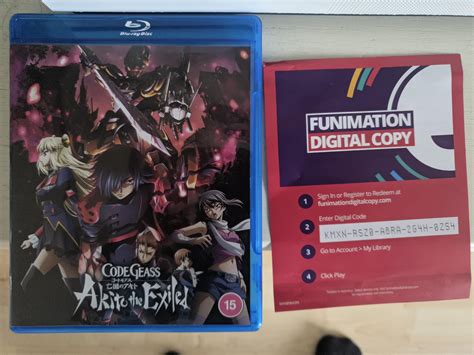 Giveaway Funimation Code For Code Geass Akito The Exiled Ranimedubs