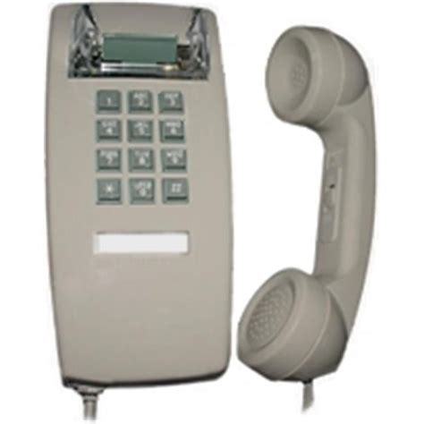 Cortelco Single Line Wall Phone Ivory