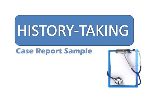 History Taking Case Report Sample Respiratory Zone