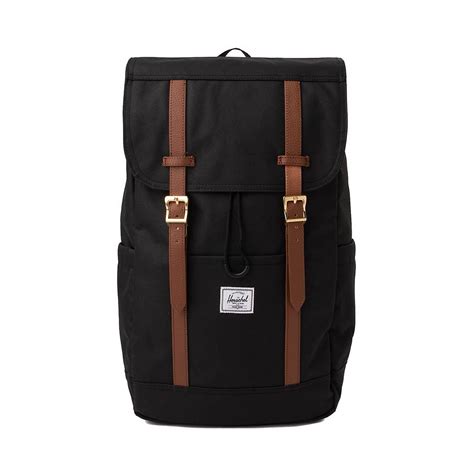 Herschel Supply Co Retreat Backpack Black Tan Journeyscanada