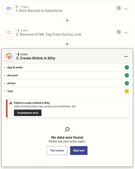 Create Bitlink Action Getting “bitly Throttling Api Sslbitly