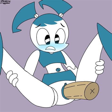 Rule 34 Human Jenny Wakeman Legs Spread My Life As A Teenage Robot Nickelodeon Parody Penis