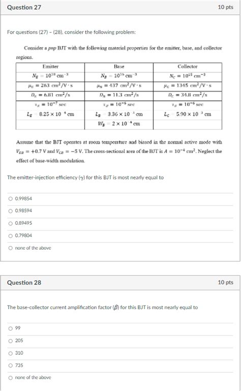 Solved Question Pts For Questions Chegg