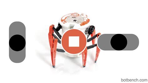 rc hexbug battle spider bot bench