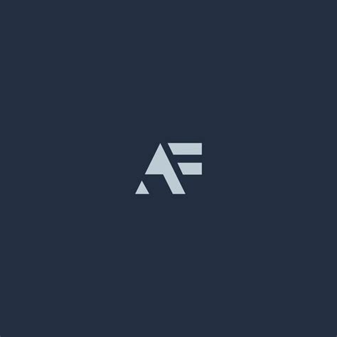 Premium Vector Af Logo Design Vector Image