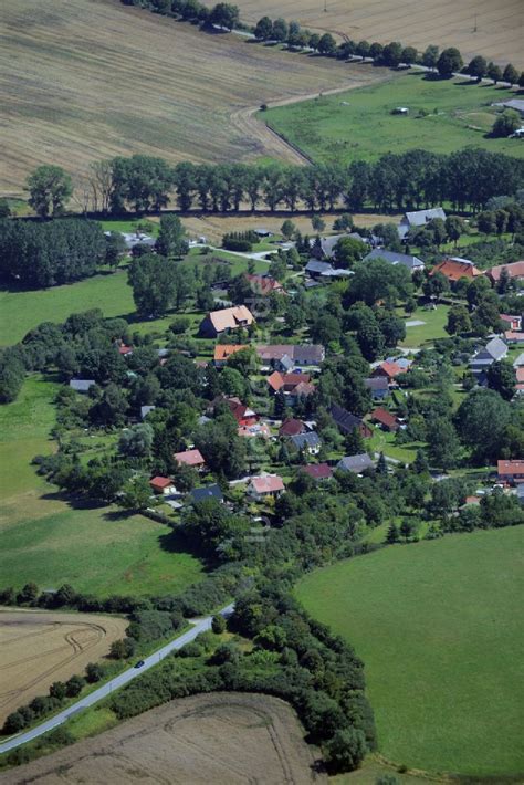 Lehsten Von Oben Dorfkern In Lehsten Im Bundesland Mecklenburg Vorpommern