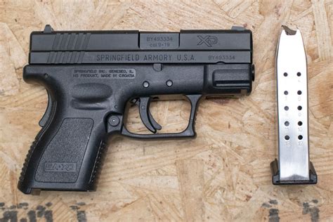 Springfield Xd 9 Subcompact 9mm Police Trade In Pistol Sportsmans Outdoor Superstore