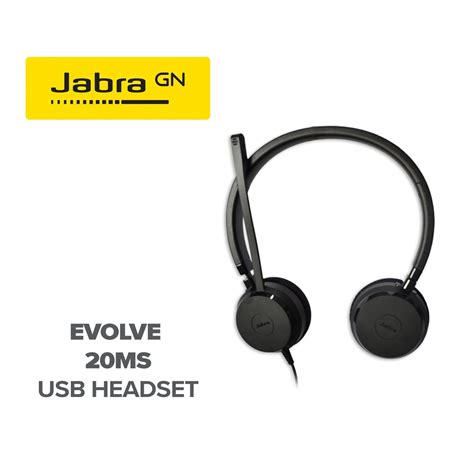 Jabra Evolve Evolve Ms Uc Ms Stereo Usb Headset Shopee Philippines