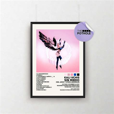 Kali Uchis Posters Sin Miedo Del Amor Y Otros Demonios Poster Album