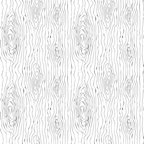 Premium Vector Seamless Wooden Pattern Wood Grain Texture Vector Illustration