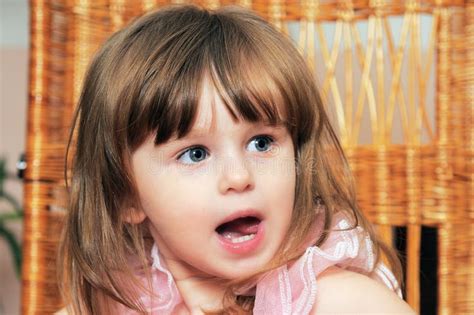 To The Girl Two Years Stock Image Image Of Smile Clothes 12942167