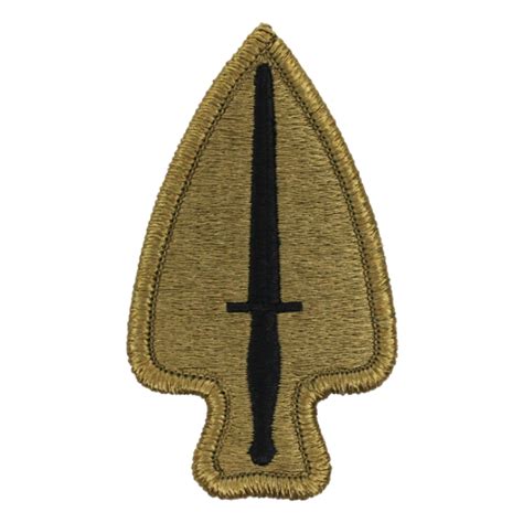 Special Operations Command Scorpion Ocp Patch With Hook Fastener Flying Tigers Surplus