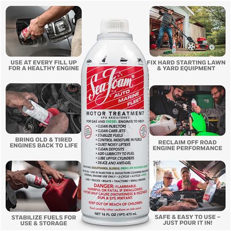 Fuel Additive Sea Foam Motor Treatment 12 Pack Sf1612 By Sea Foam