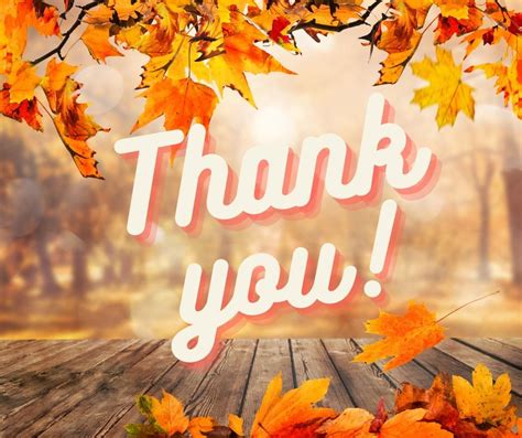 Thank You Fall Images