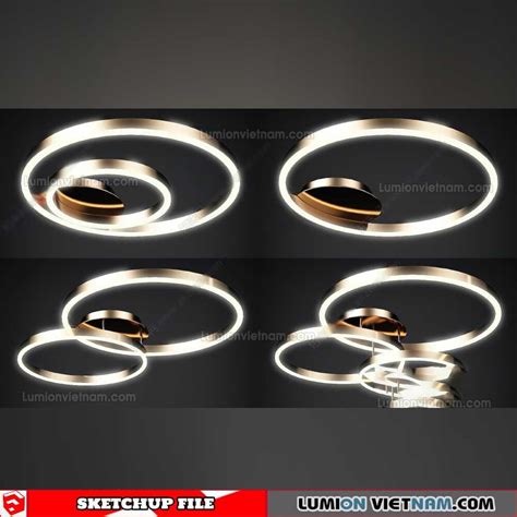 230705 Ceiling Light Sketchup 3d Models