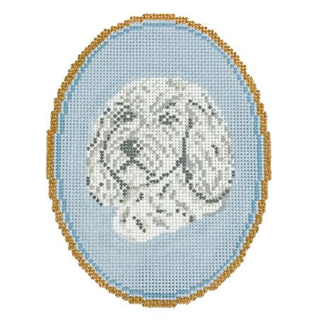 The Cockapoo Cameo Needlepointcom