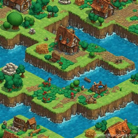 Fantasy Rpg Tileset Stable Diffusion Online