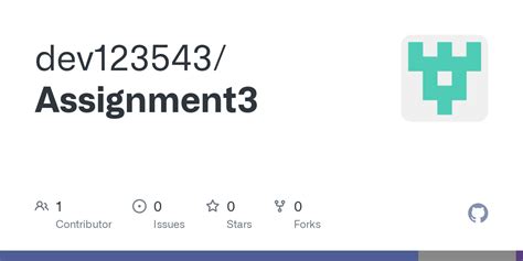 Github Dev123543assignment3