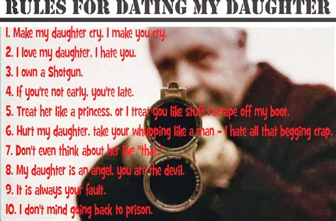 Rules For Dating My Daughter Quotes Quotesgram