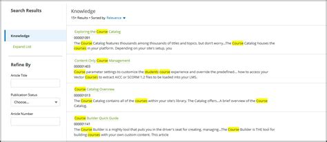 How To Use The Vector Lms Support Center