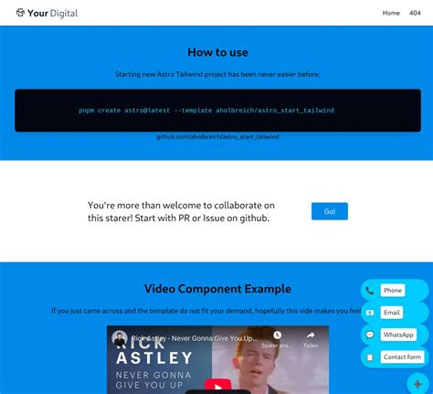 Astrostart Td Astro Tailwind Daisyui Project Template Astro
