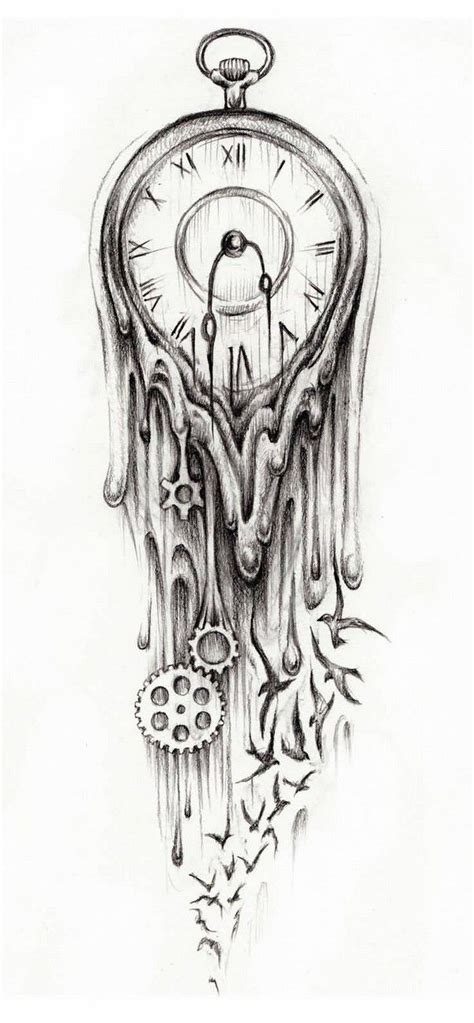 Dragon Tattoo Design Drawings Pinterest Saat Dövmesi Ejderha