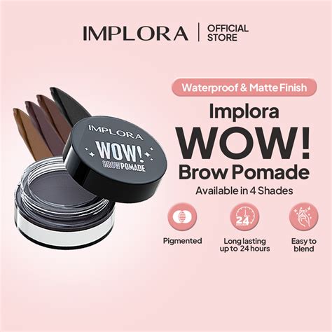 Implora Wow Brow Pomade Lazada Indonesia