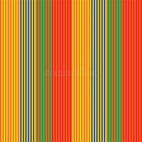 Rainbow Stripe Seamless Pattern Background In Vertical Style Stock Vector Illustration Of