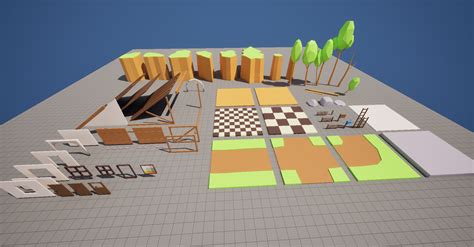 Modular Cartoon Low Poly Asset Pack By Lost Crow Games