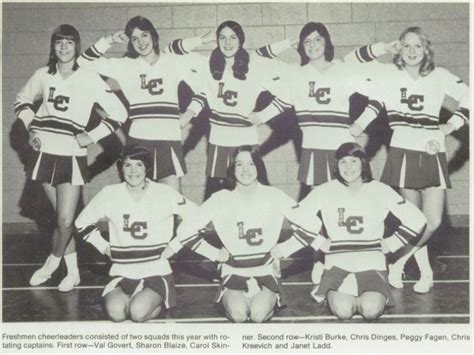 1976 Lake Central Frosh Cheer In 2025 Cheerleading Outfits Cheerleading Pictures Cheerleading