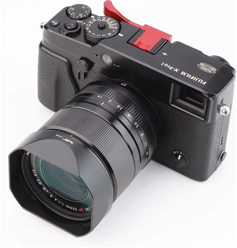 Haoge Metal Square Lens Hood For Fujifilm Fuji Xf23mm F14