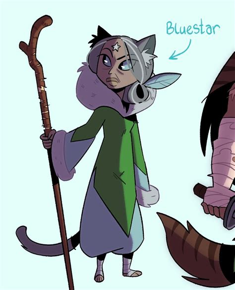 Warrior Cats As Humans Bluestar