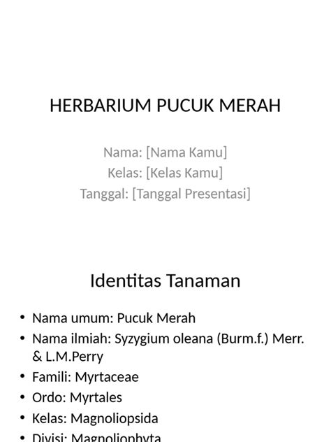 Herbariumpucukmerah Pdf
