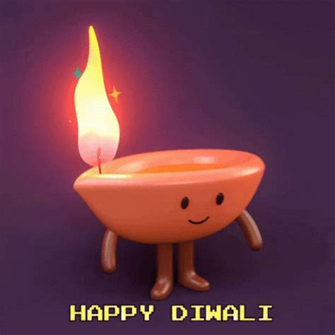 Happy Diwali Candle Lights 
