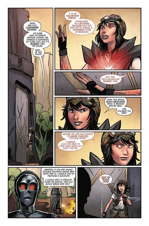 Star Wars Doctor Aphra 29 Preview Doctor Aphra Talks To Herself