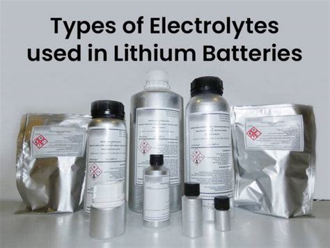 Complete Guide To Lithium Battery Electrolyte