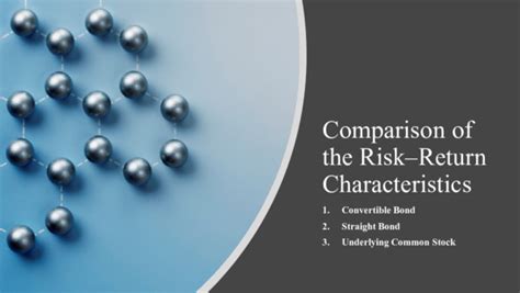 Ppt Comparison Of The Riskreturn Characteristics