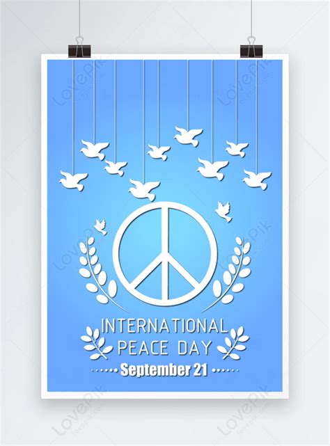 World Peace Day Poster Template Imagepicture Free Download 464984882