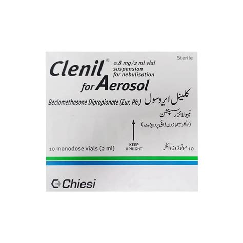 Clenil For Aersol Vial 2 Ml Uses Benefits Side Effects