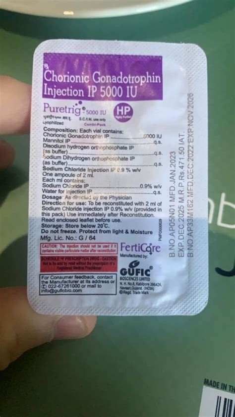 Hcg Dose Help 5000iu Vial Rtestosterone