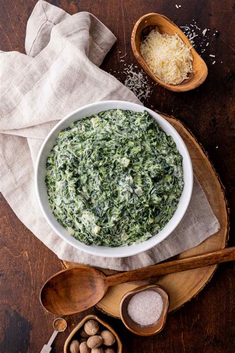 Easy Creamed Spinach
