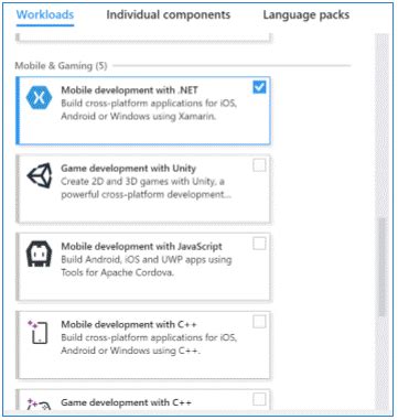 Developing First Cross Platform Mobile App Using Visual Studio