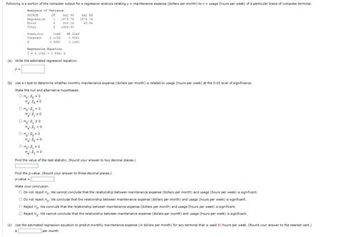 Solved Given Are Five Observations For Two Variables X And