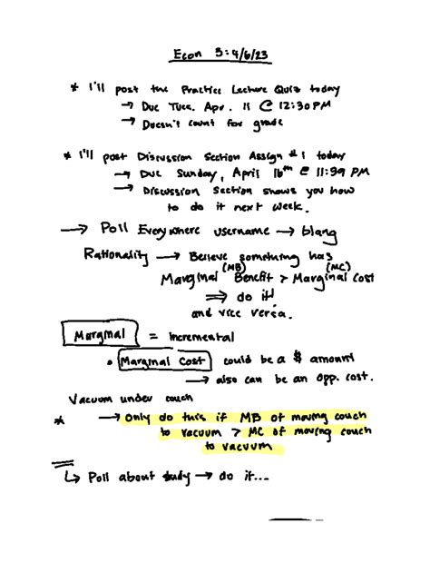 L2 Econ 3ppf Opportunity Costs Econ 003 Studocu