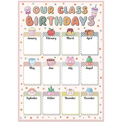 Happy Birthday Calendar Printable Birthday Calendars In Pdf Format