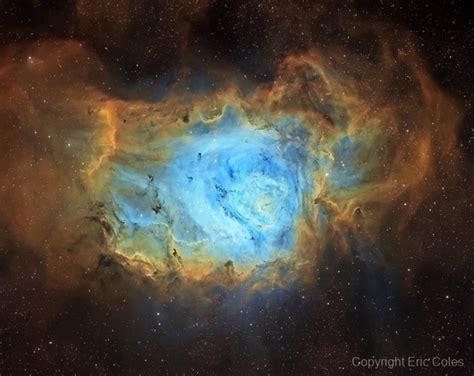 M8 The Lagoon Nebula Hubble Palette Astrobin